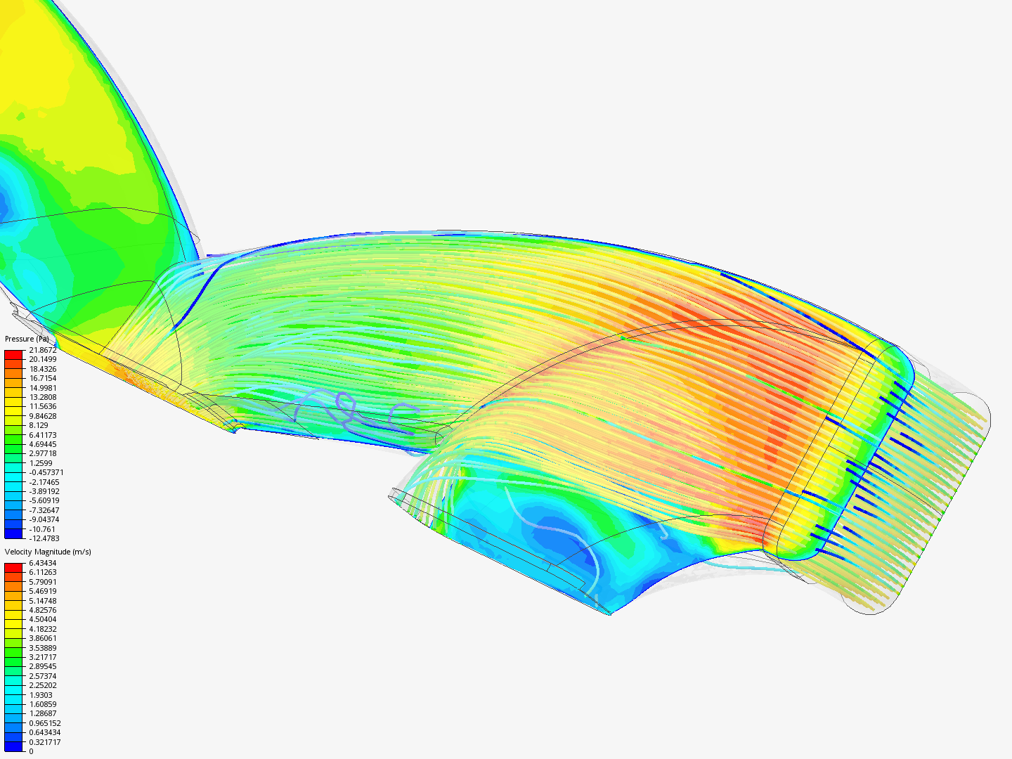 TSAC Cooling Duct by lh_bner | SimScale