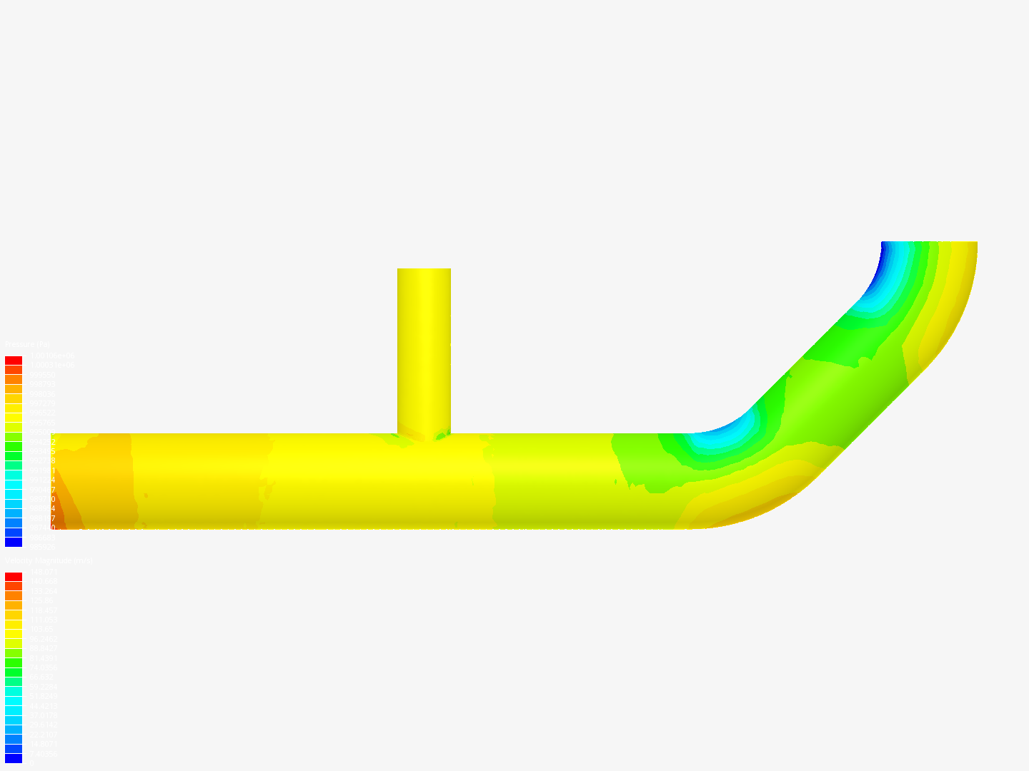 Tutorial 2: Pipe junction flow by lhagmeyer | SimScale