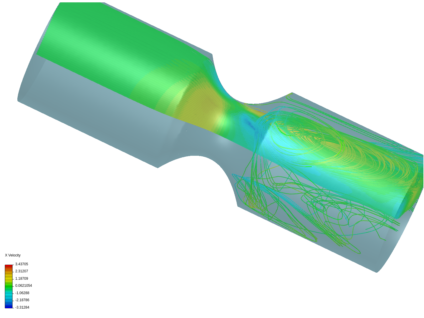Turbulent flow by lightnqh | SimScale
