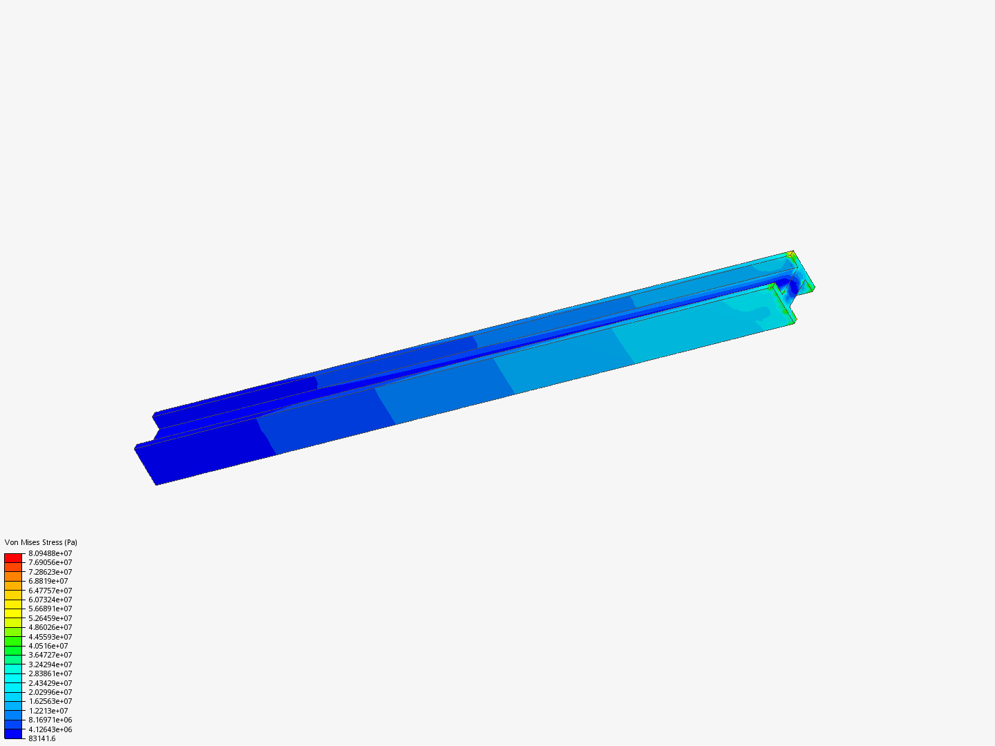 SimScale for Engineering Simulations - FEA for Beginners - Static Analysis of an I Beam ...