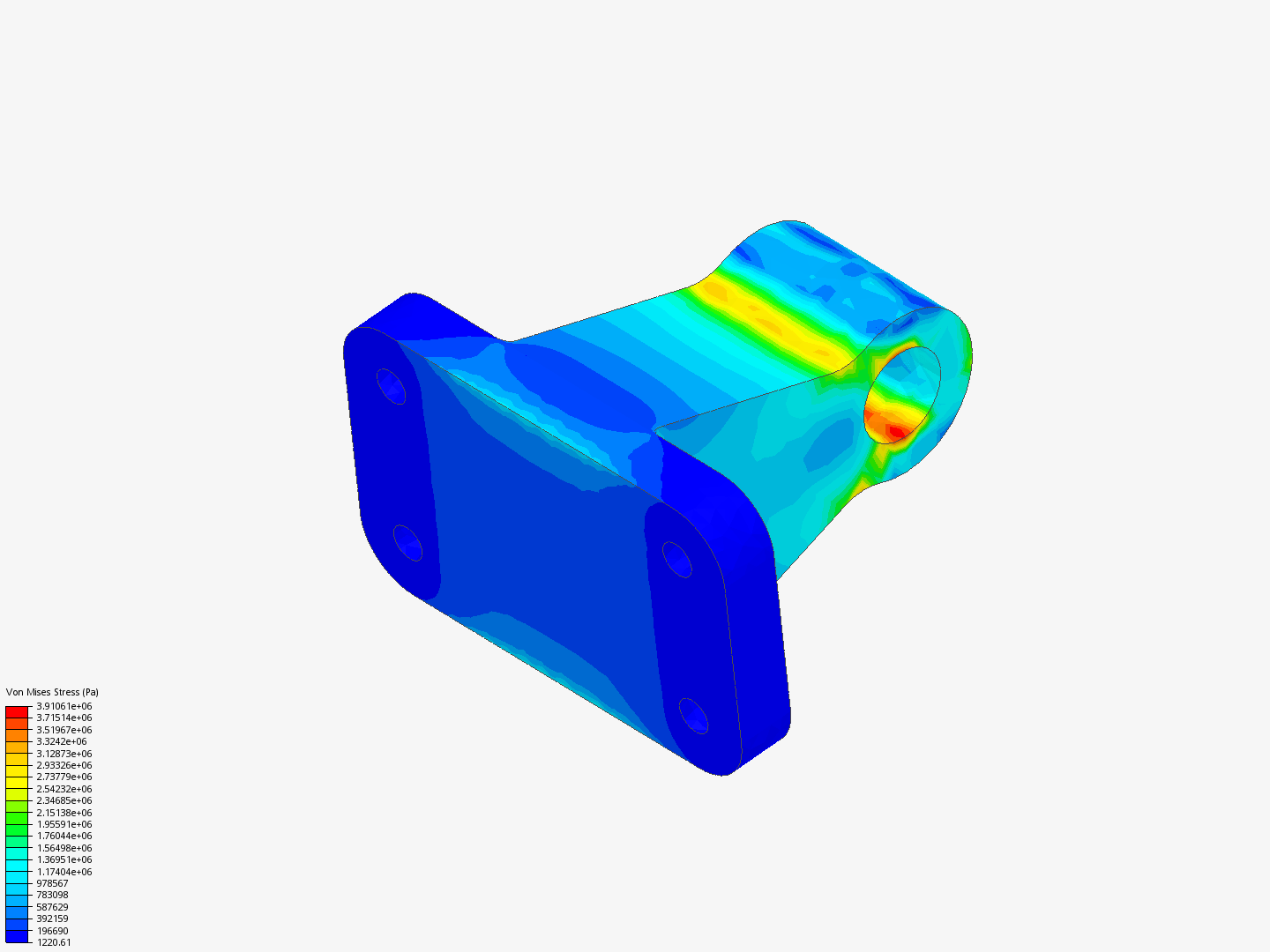 Tutorial 1: Connecting rod stress analysis by lmartins_dos_s | SimScale