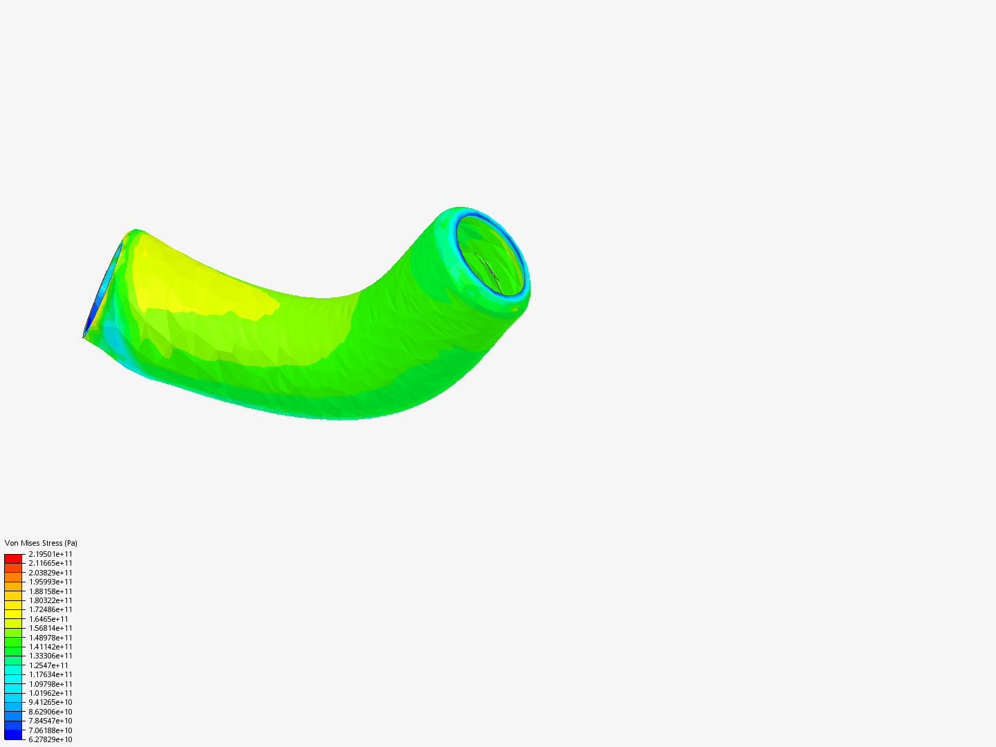 Bend tube 7mm by lmilovic | SimScale