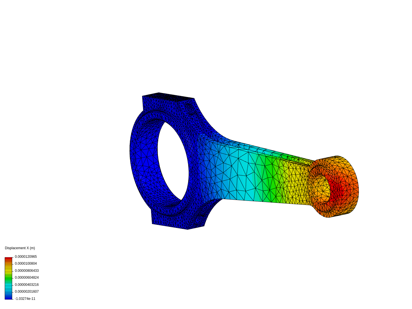 Tutorial 1: Connecting rod stress analysis by lsolis | SimScale