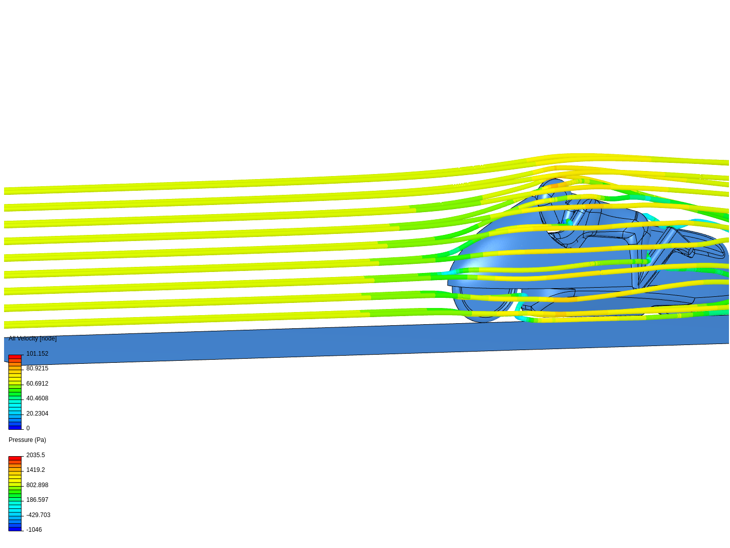 40 Lean angle by lszrama | SimScale