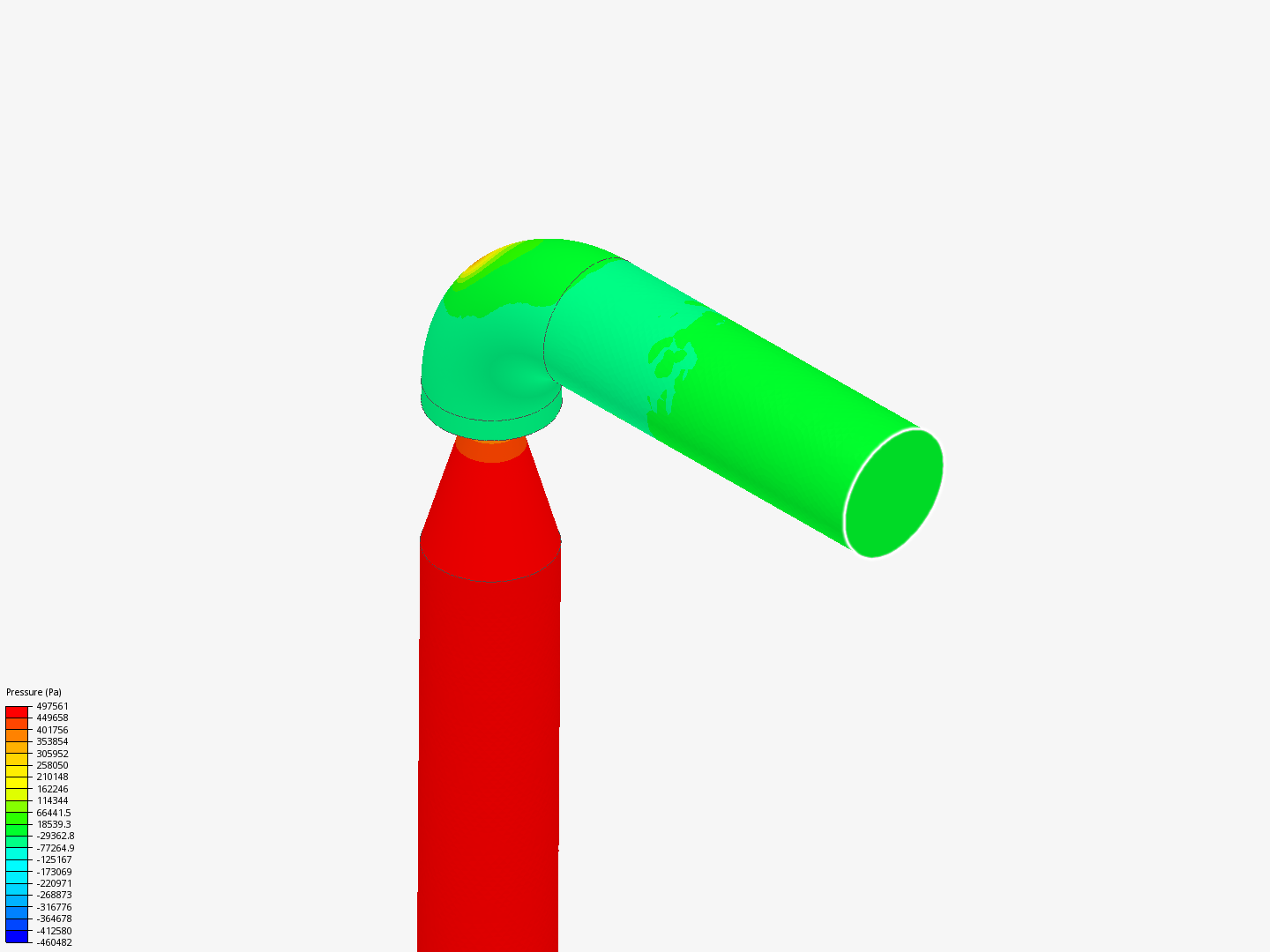 Modified Pipe Pressure Drop by lucas_davis | SimScale