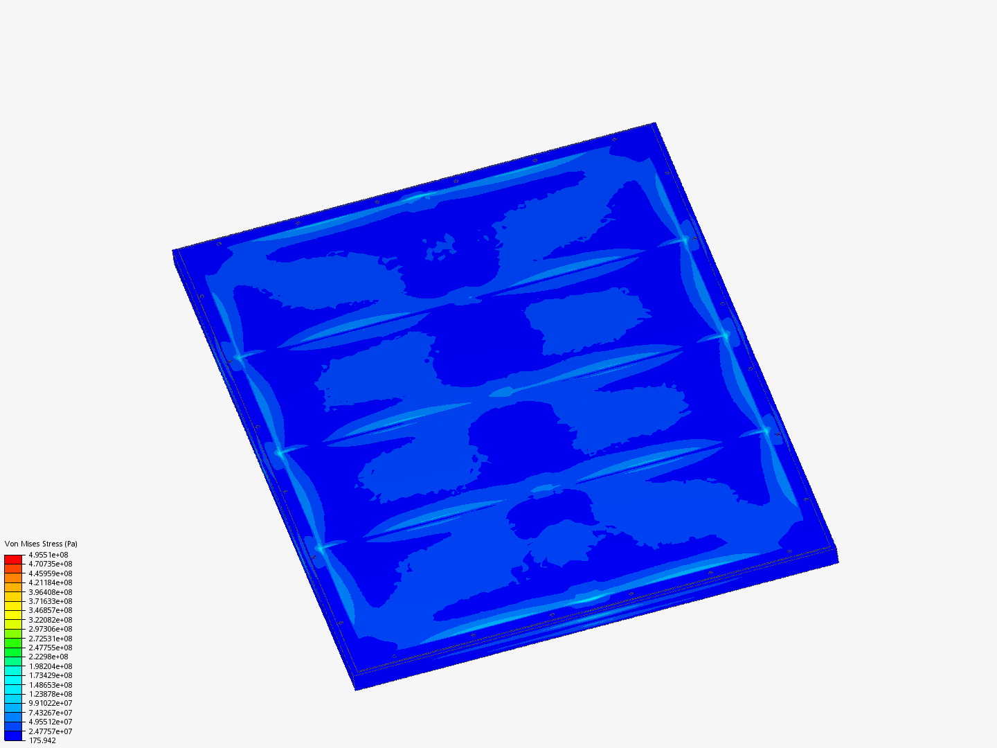 PERFORATED PLATE by mahyyudin | SimScale