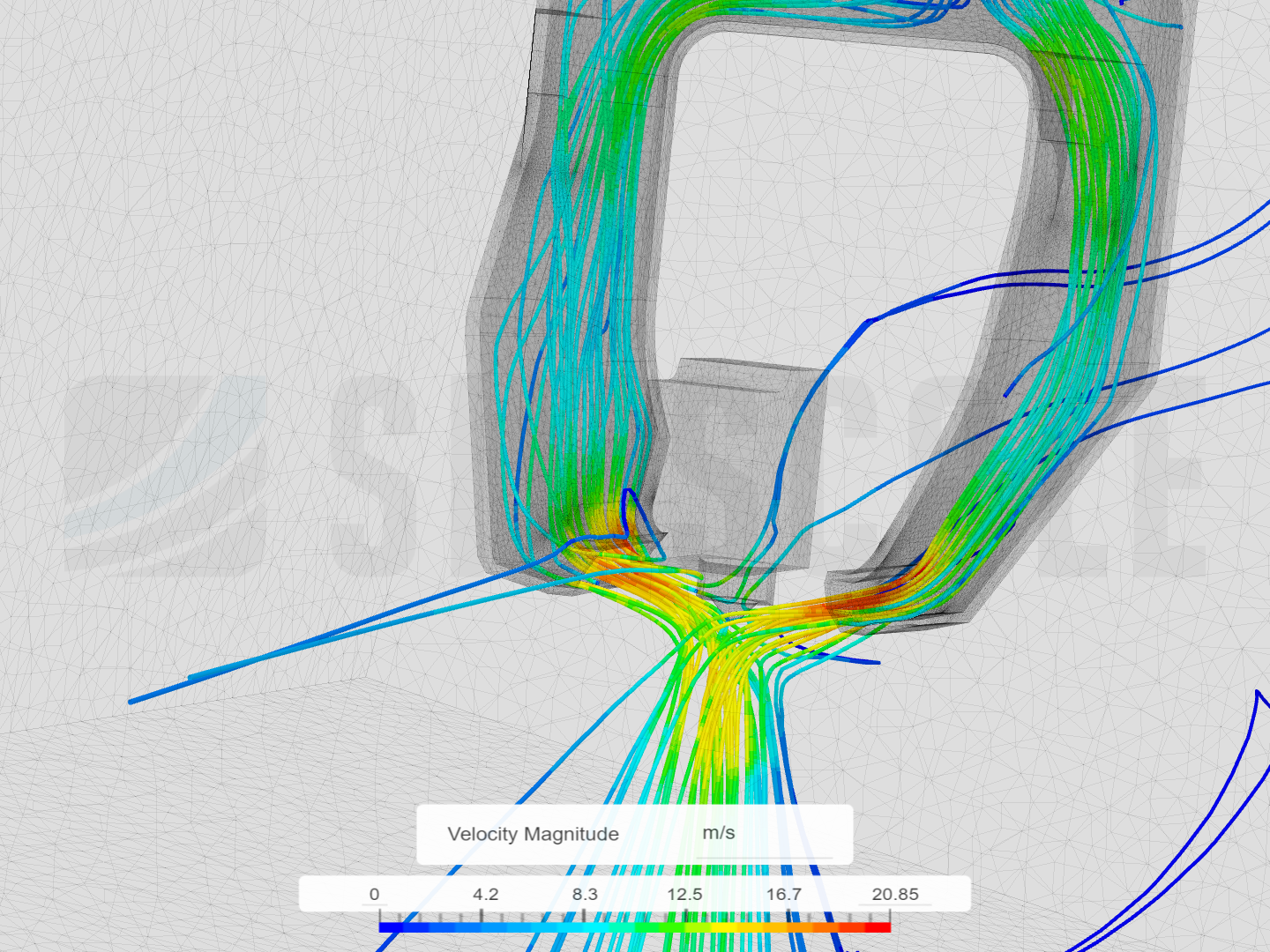 DuctFlowSim by makworksclt | SimScale
