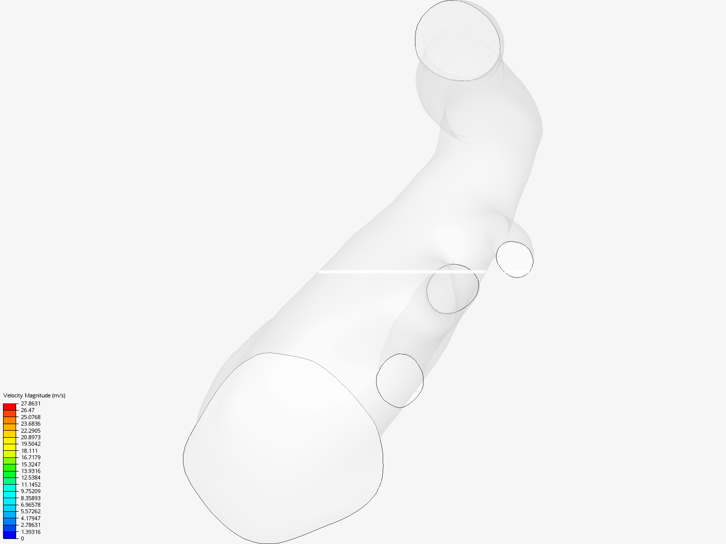 Aorta Blood Flow by mal_hammadi | SimScale