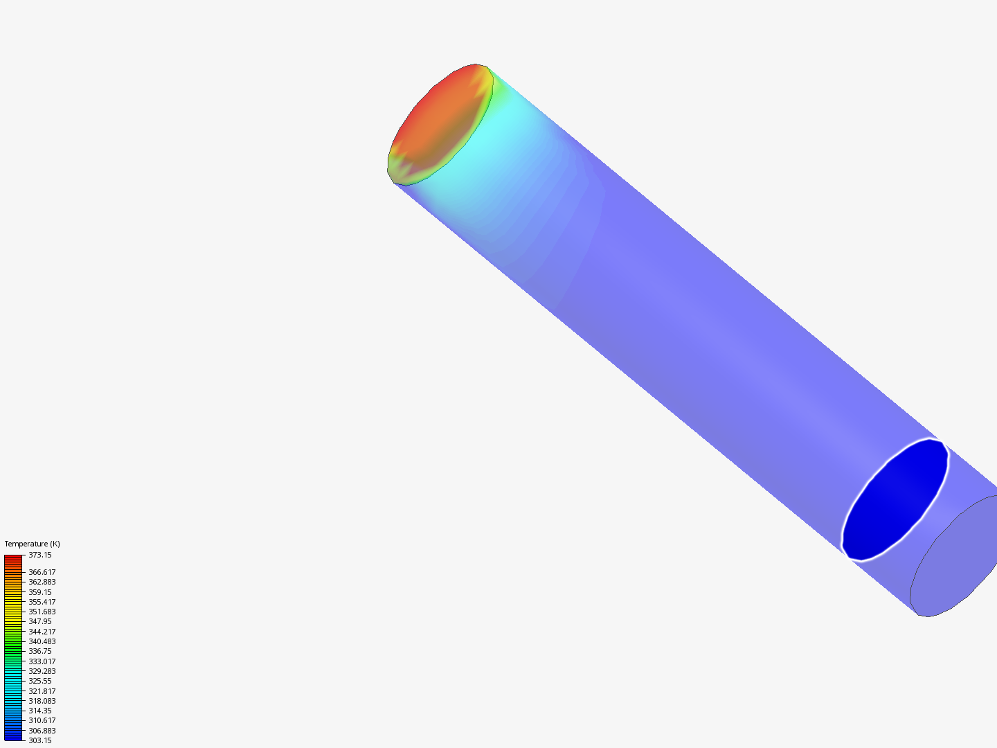 Heat Transfer in Pin Fin by mambildhuke | SimScale