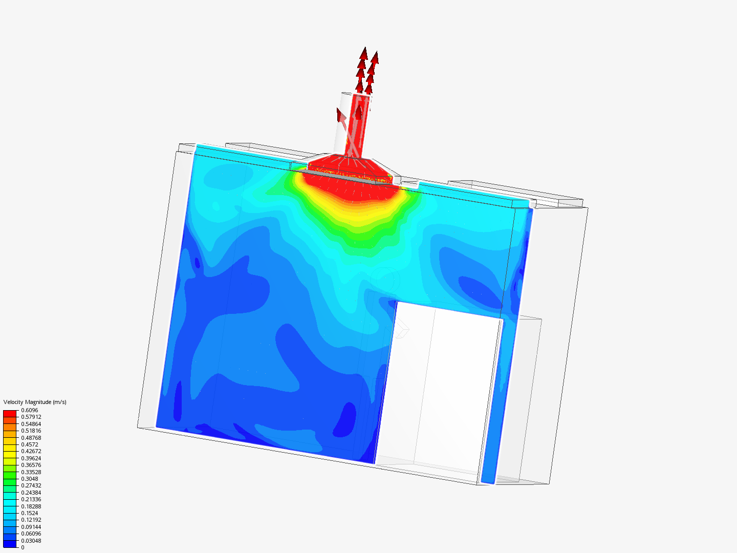 evacuate room by manbari | SimScale