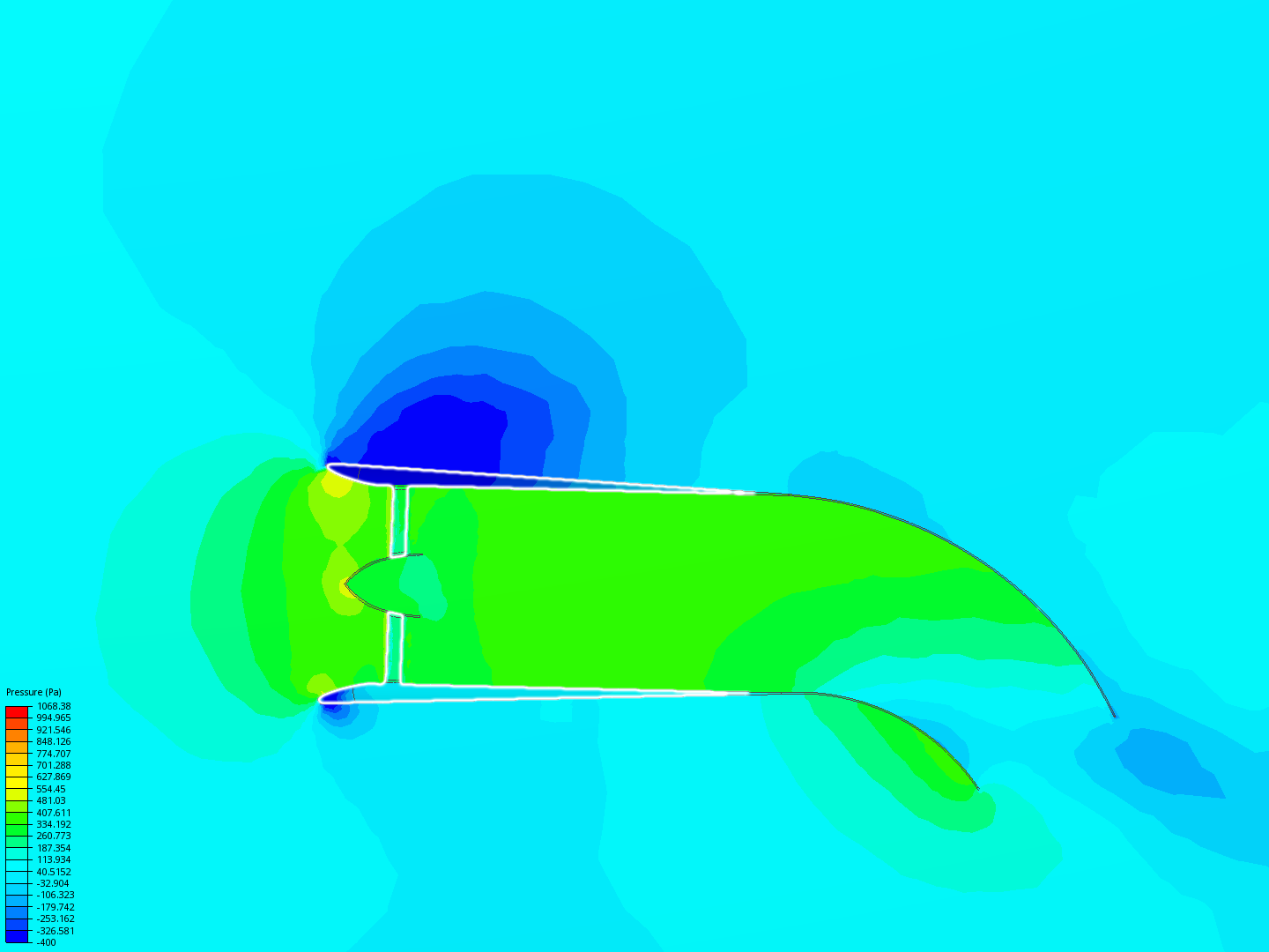 Ducted fan embeded in a wing by mannuds21 | SimScale
