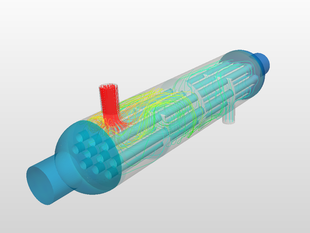 Heat exchanger - CHT simulation by marcoself | SimScale