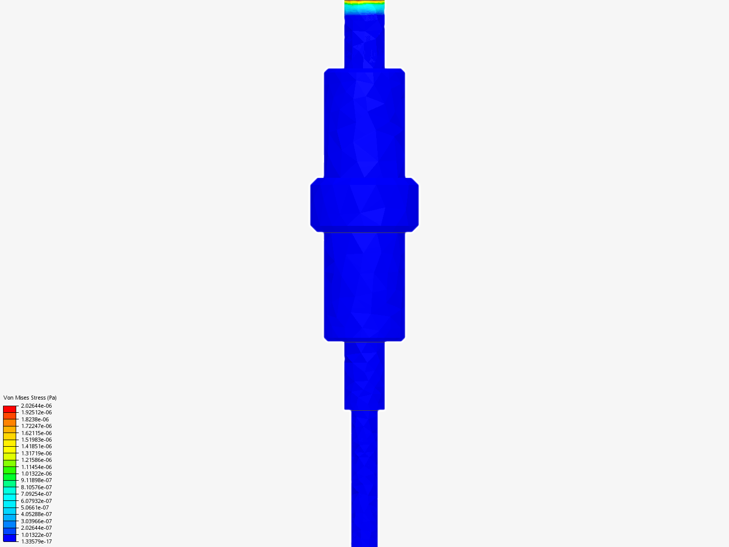 Shaft 1 FEA STATIC by marinagrv | SimScale