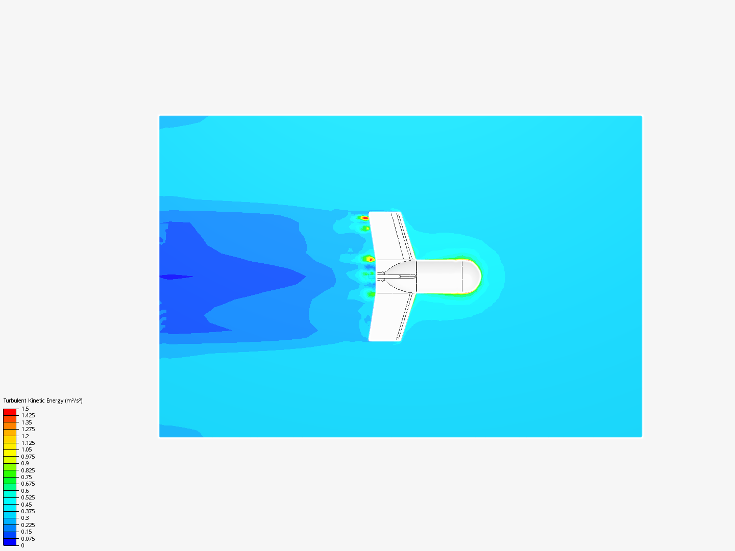 wbr 3 fin fairing by markjbyerss | SimScale