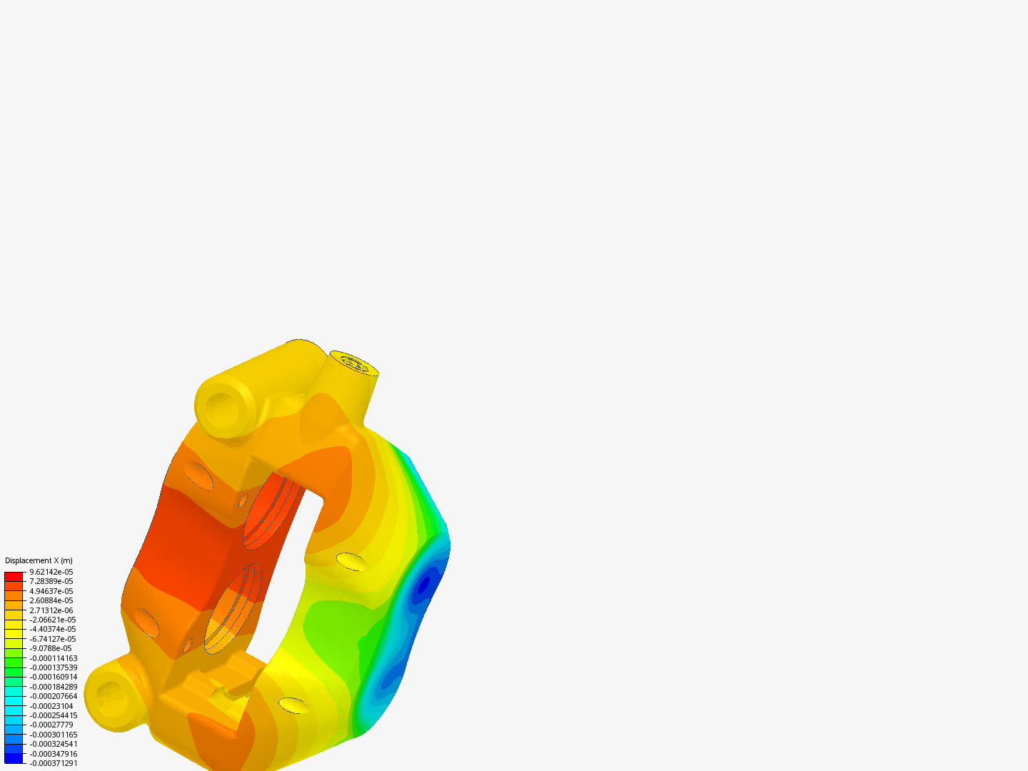 Brake Caliper FEM by markuskern | SimScale...