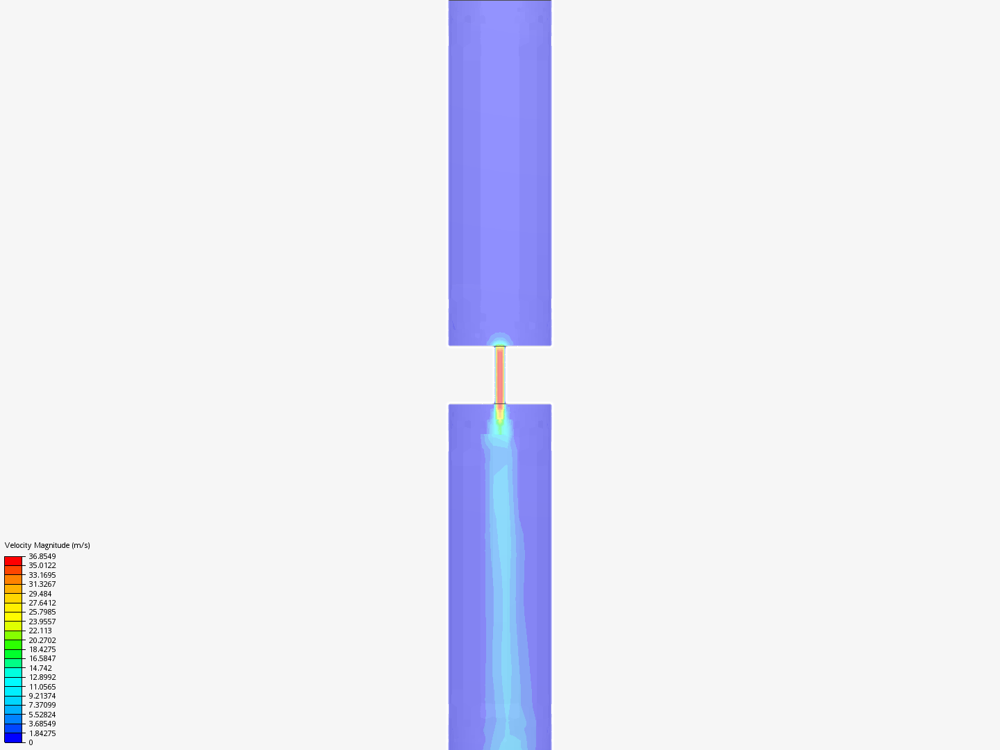 Mecanica de Fluidos Lab3 - Estenosis 90 by martin_pino2 | SimScale
