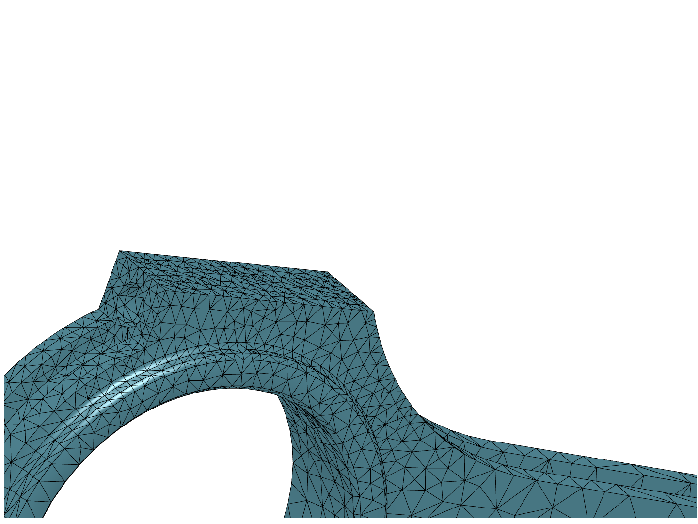 Tutorial 1: Connecting rod stress analysis by matheus_sousil | SimScale