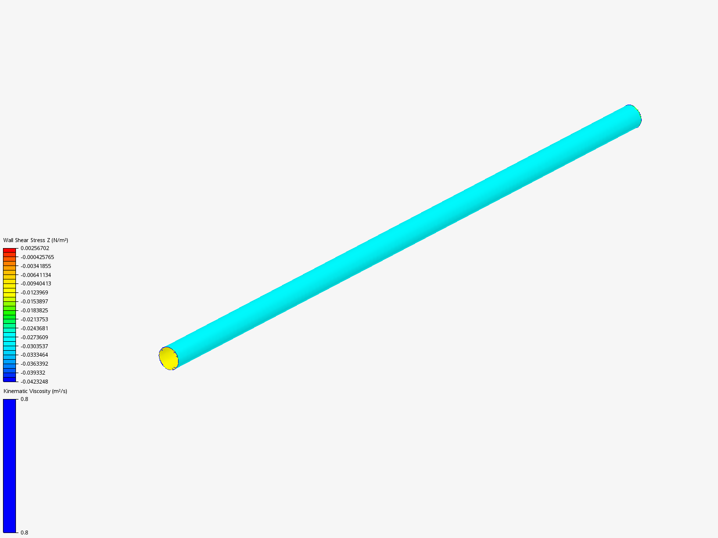 Laminar Pipe flow - Copy by matthewcofer | SimScale