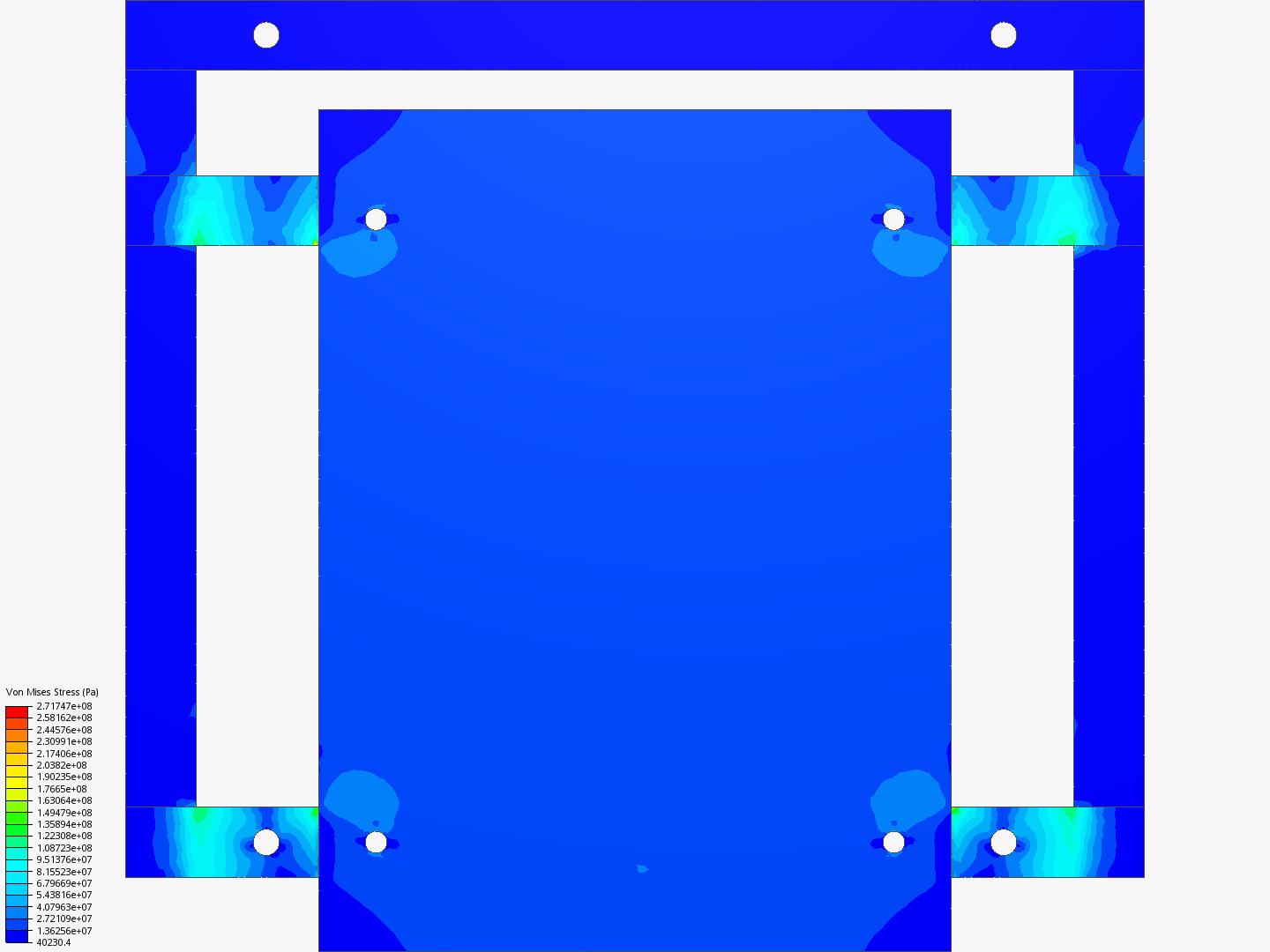 6 Legs with 1in final design by matthewdadams3 | SimScale