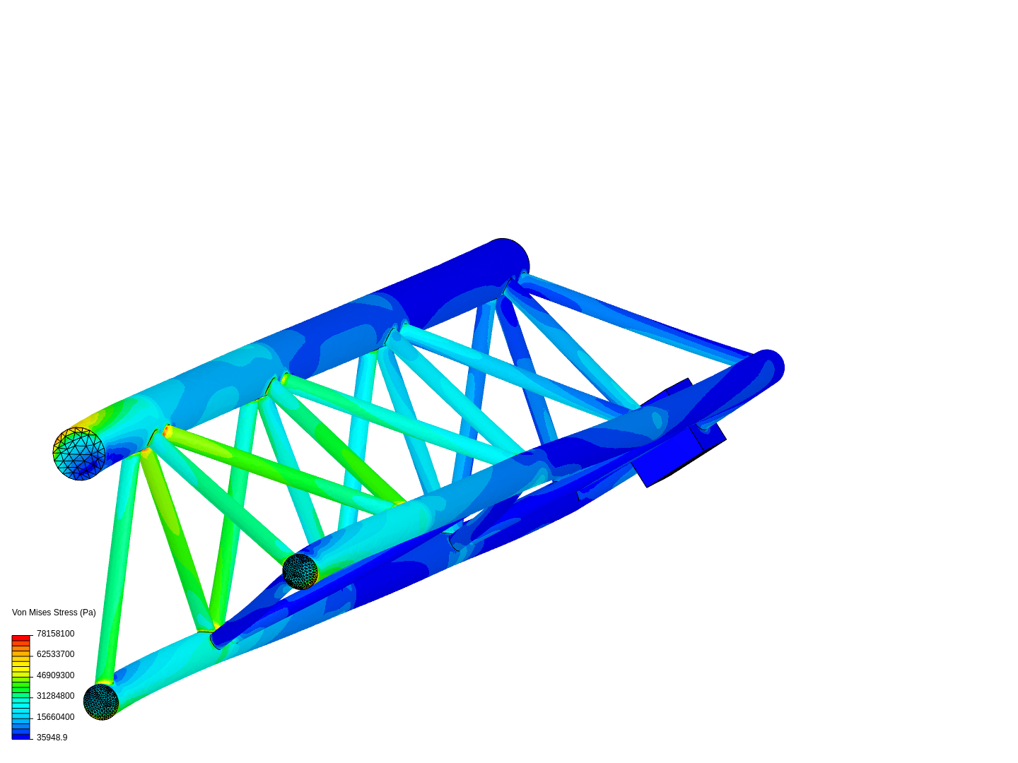 Tutorial - Linear static analysis of a crane by matthewgales | SimScale