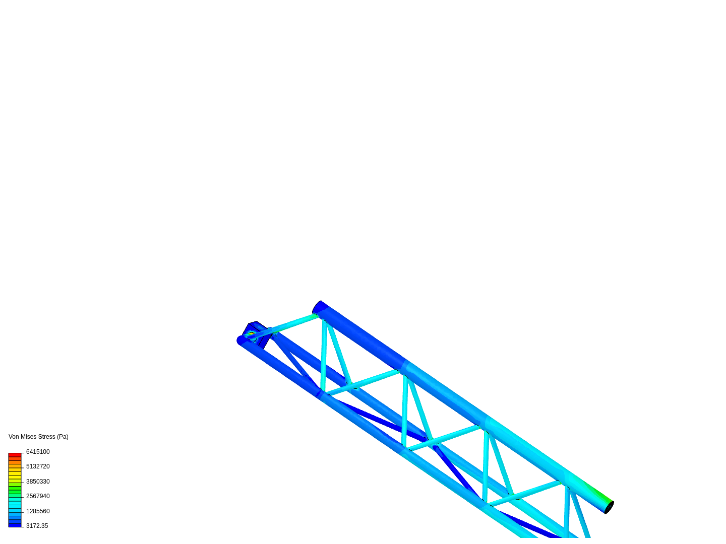 Tutorial - Linear static analysis of a crane by maulanaalfh | SimScale