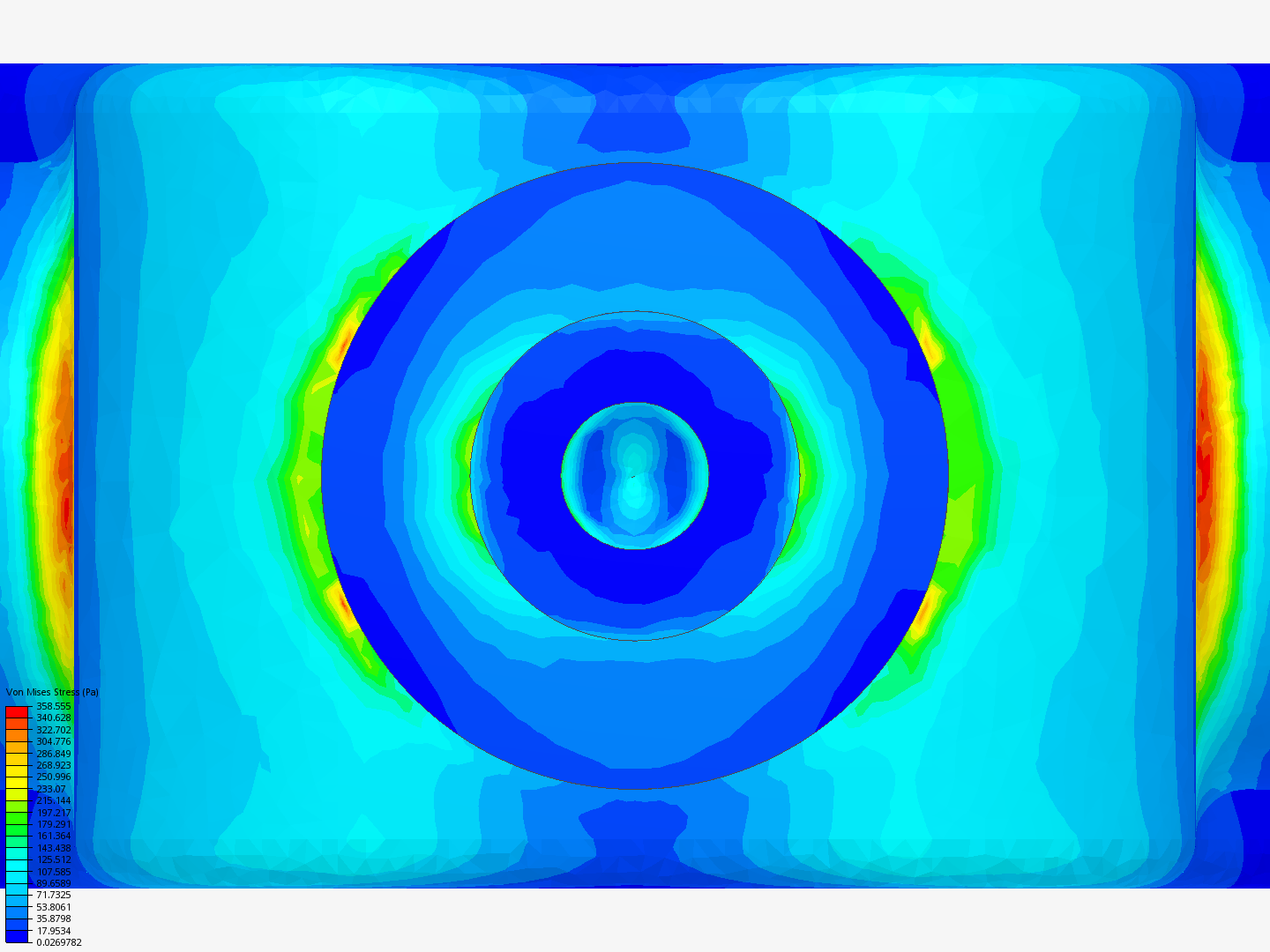 Static Structural Test 1 by mazahirnalwalla | SimScale