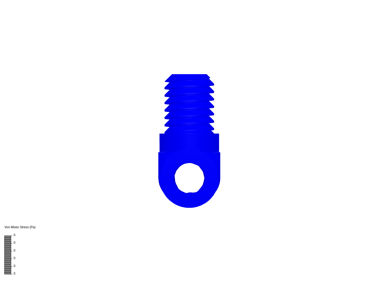 Buttress Thread Nut and Bolt Test by mball | SimScale