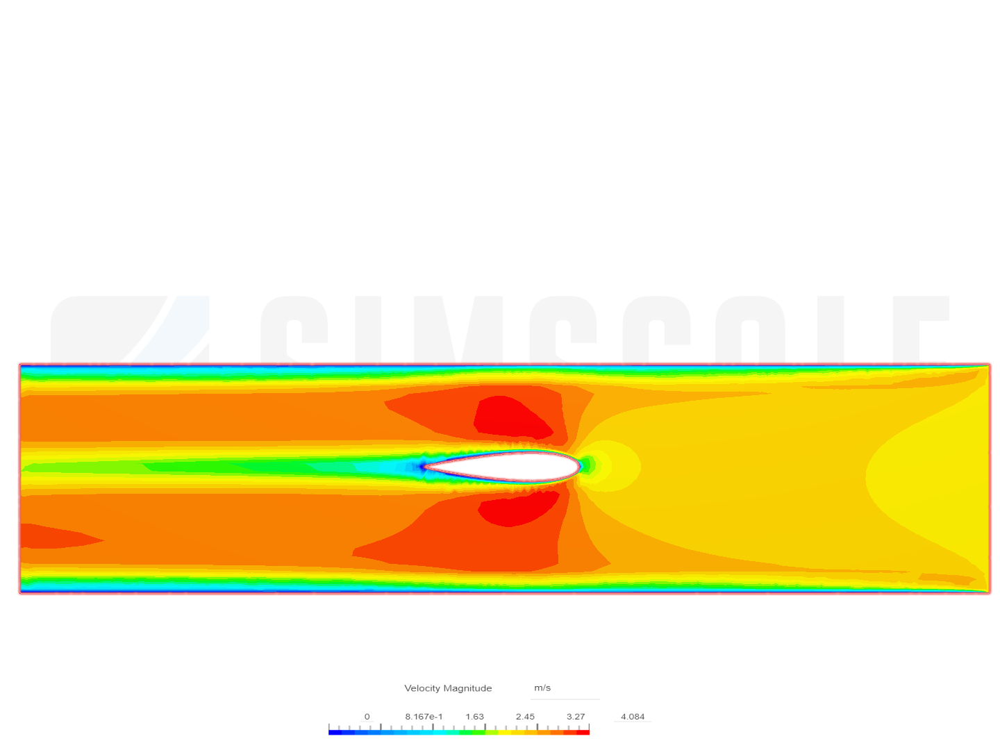 Aerofoil angle of attack by mbtech2021 | SimScale