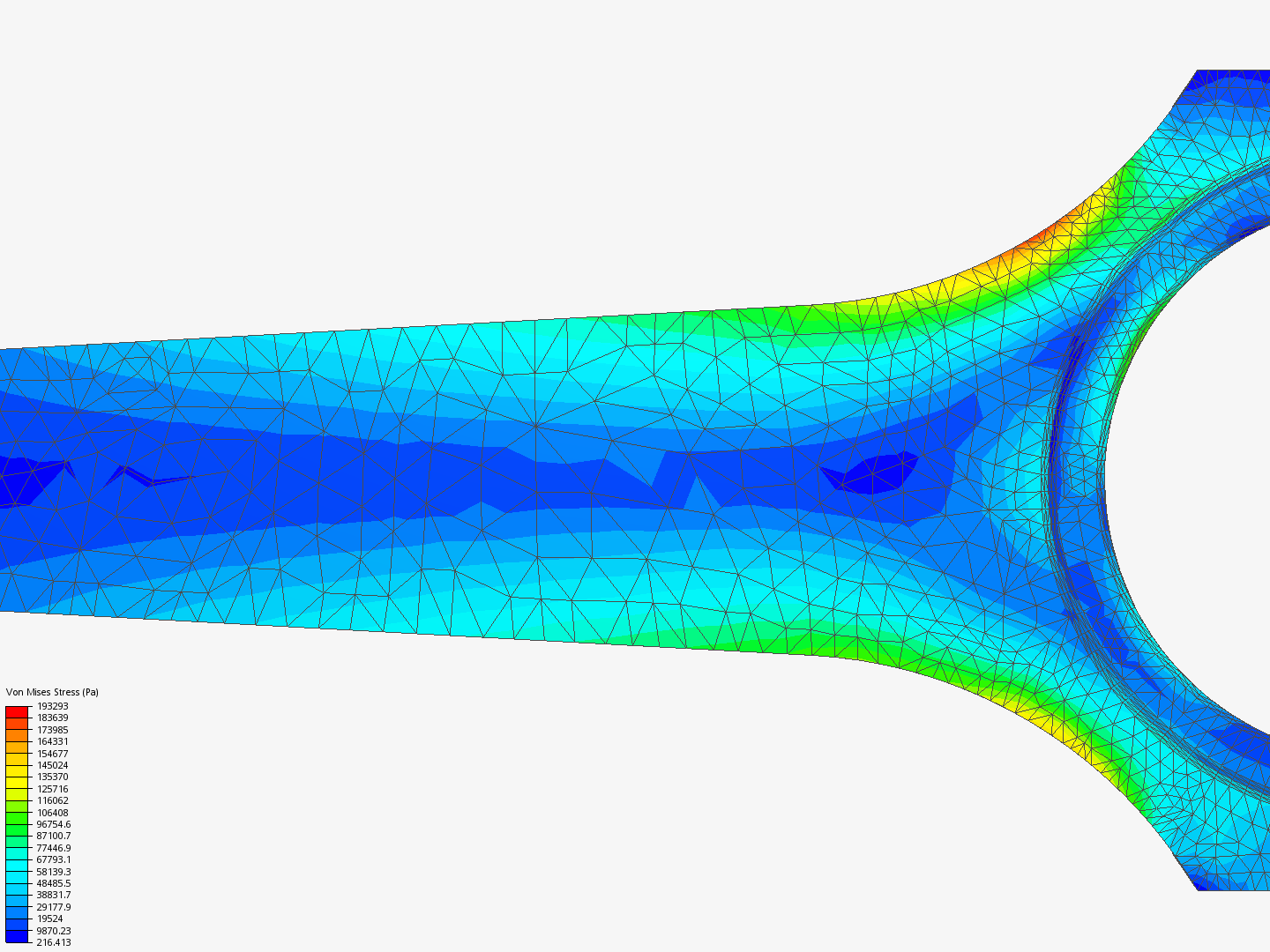 Tutorial 1: Connecting rod stress analysis by mcaicedo | SimScale