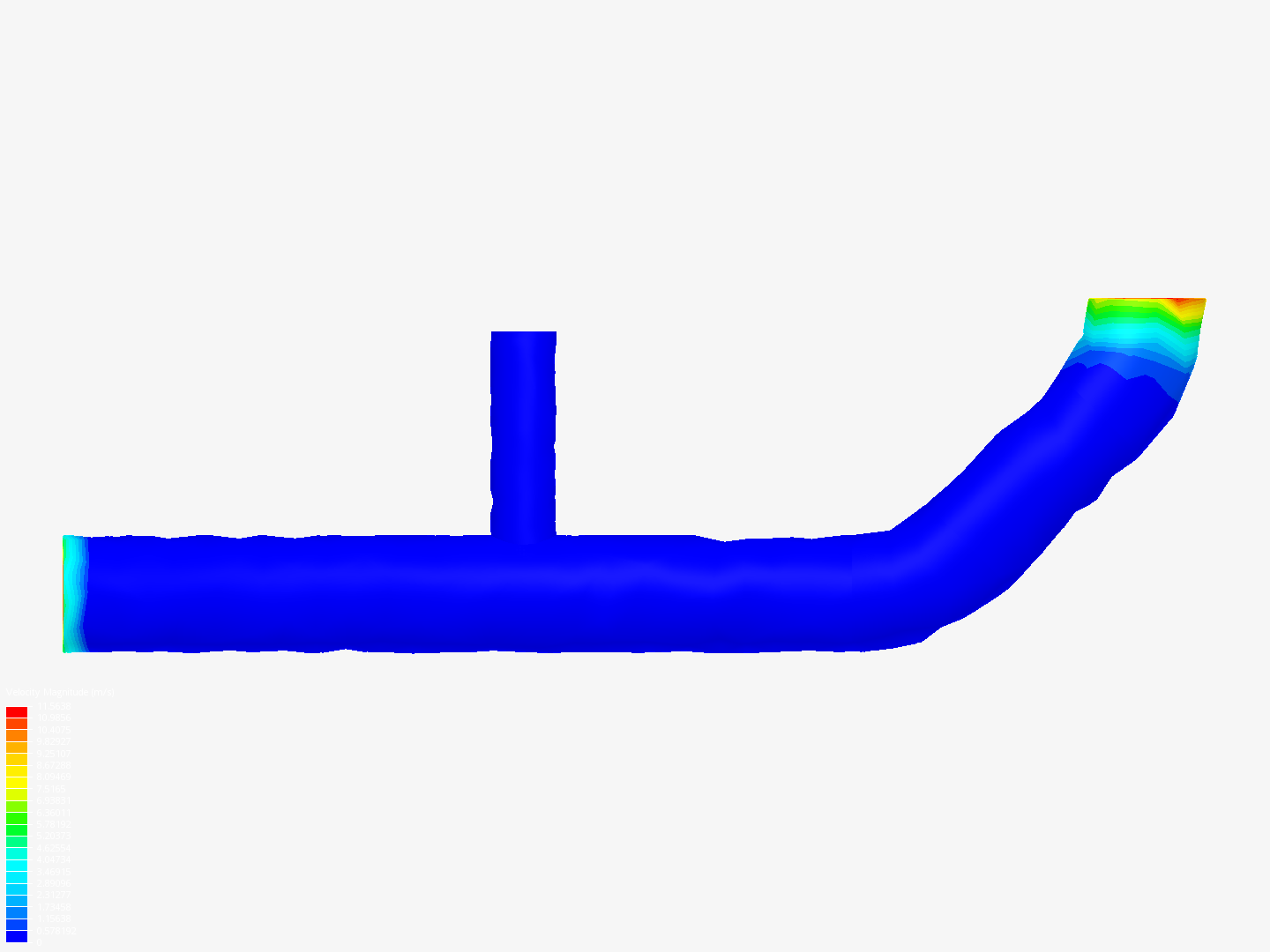 Tutorial 2: Pipe junction flow by mcrossen | SimScale
