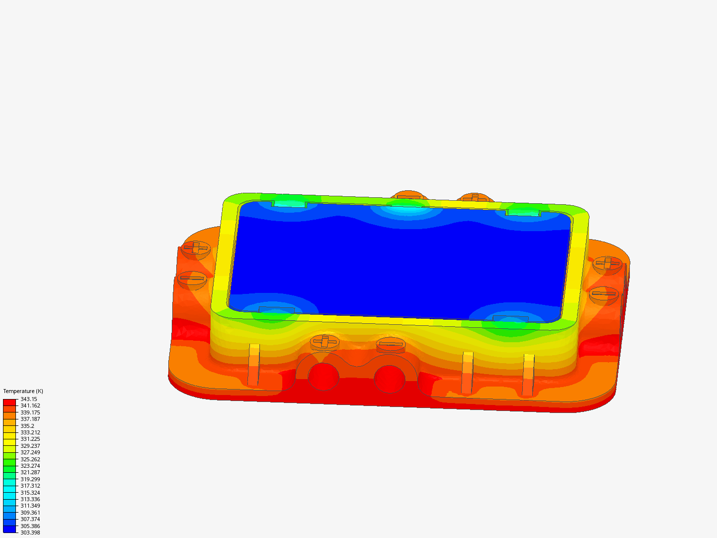 Tutorial 3: Differential casing thermal analysis by mcsem | SimScale