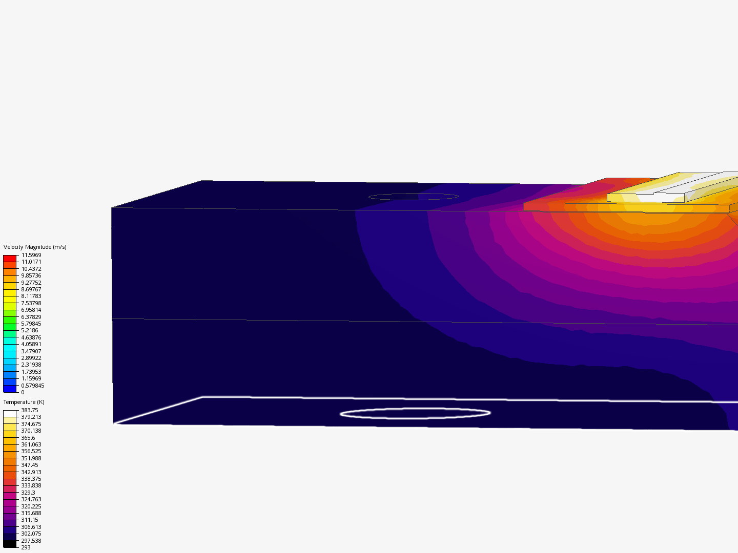 Water cooled diode by mdenninger | SimScale