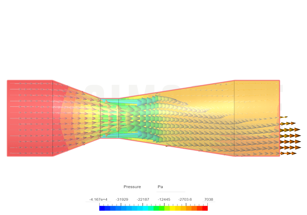 Venturi Meter (MatE 107) - Macalino by mdmacalino | SimScale