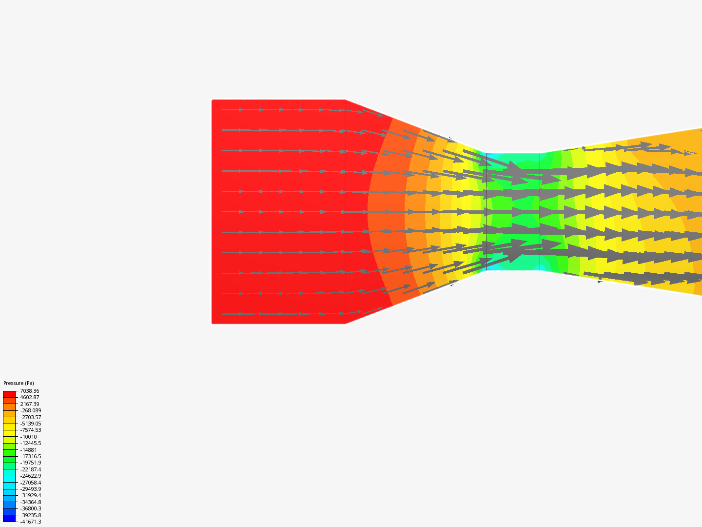 Venturi Meter (MatE 107) - Ceralde 2 by mhairiceralde | SimScale