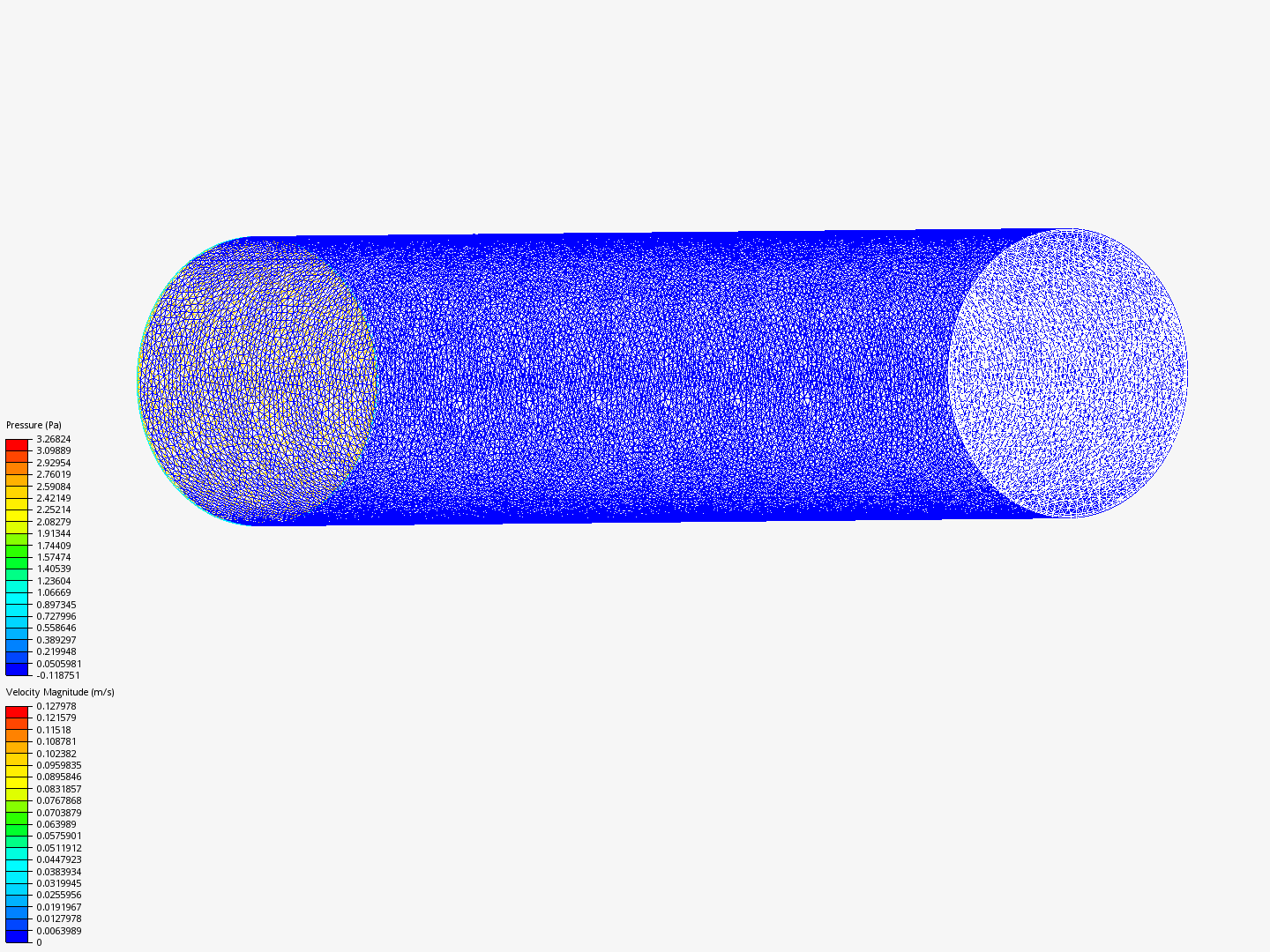 Flujo en conducto recto 3D by mhc14875 | SimScale