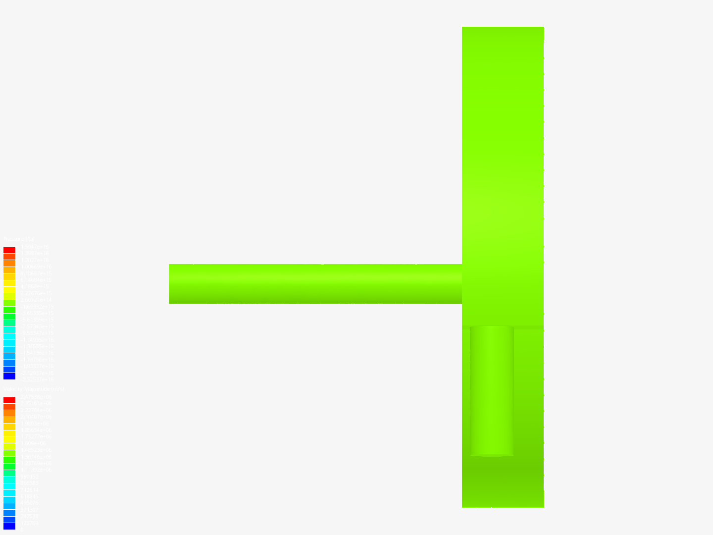 Circular Cold Plate - CFD by mikeag | SimScale