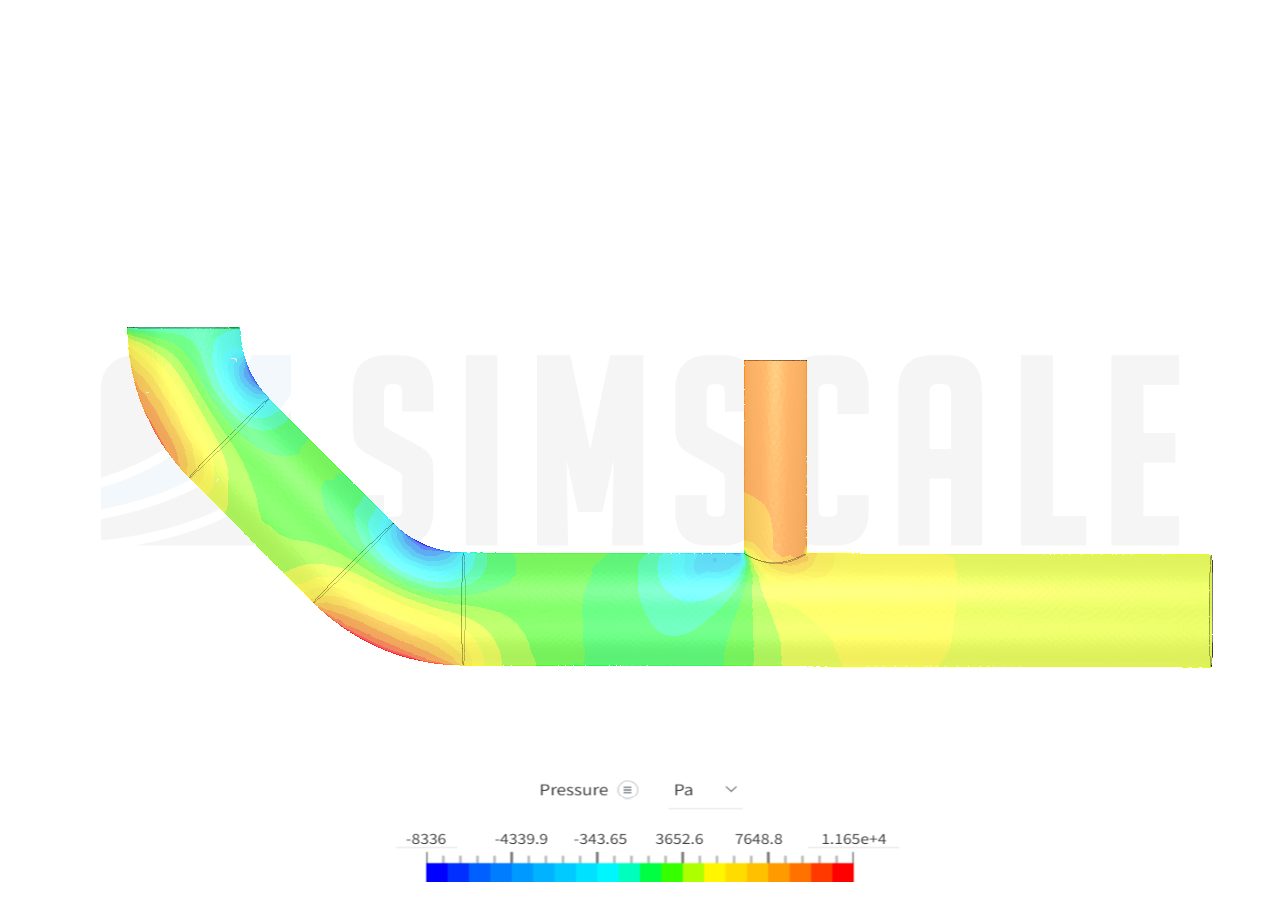 pipe junction2 by minji13071506 | SimScale