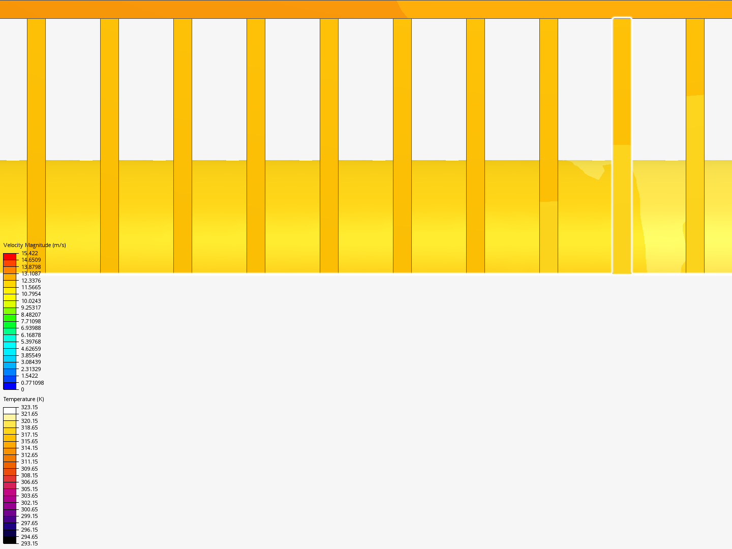 Cross Flow Heat Exchanger by mjdenninger062 | SimScale
