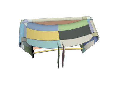 CFD Analysis of the 2022 Formula 1 rear wing (Designed in accordance ...