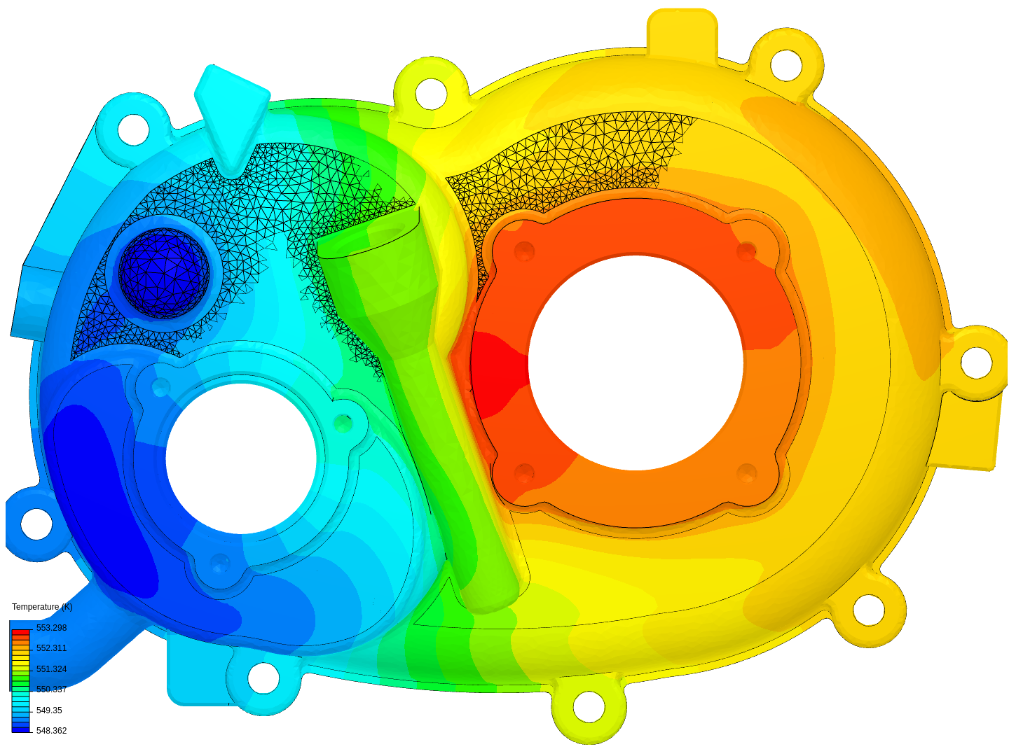 Tutorial 3: Differential casing thermal analysis by mlumb | SimScale