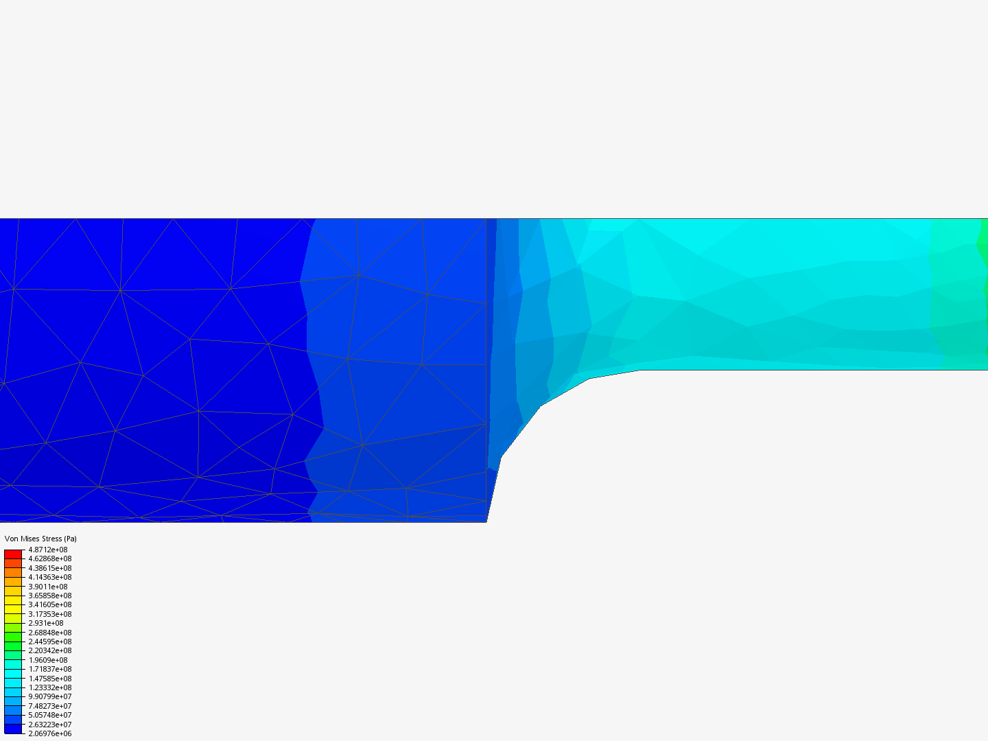 Traction_quart_eprouvette by mm2icmapp0 | SimScale