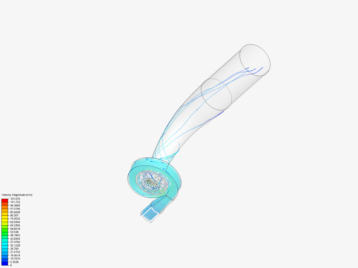 Tutorial: Fluid Flow Simulation Through a Water Turbine by mmaidurov | SimScale