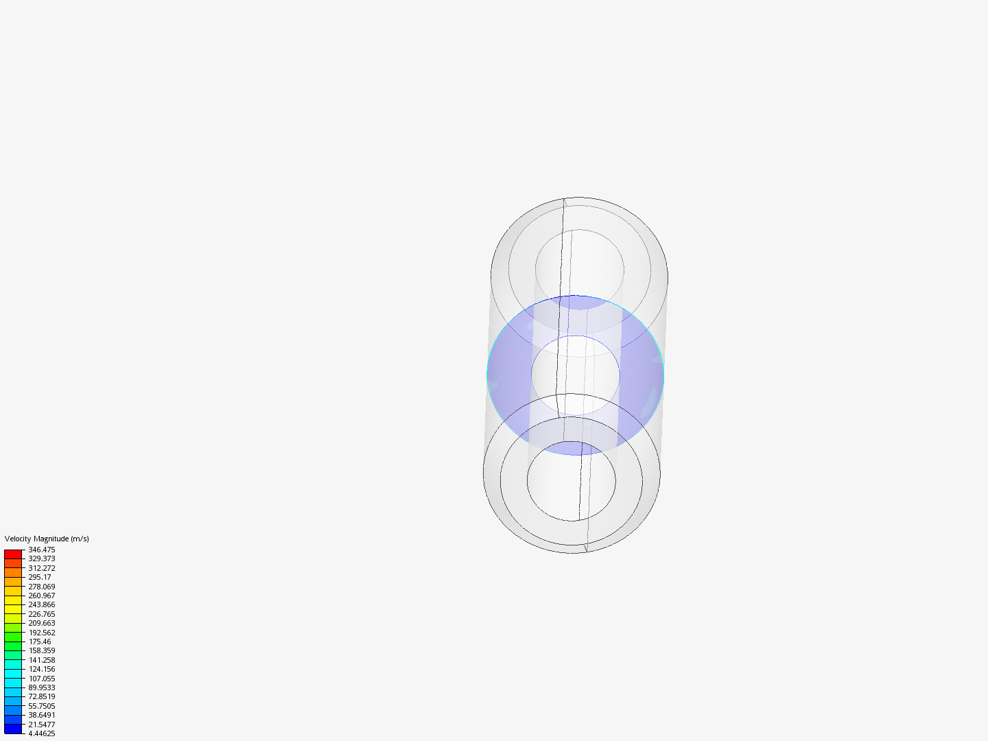 Rotating Cylinder in a fluid by mmutambanengwe | SimScale