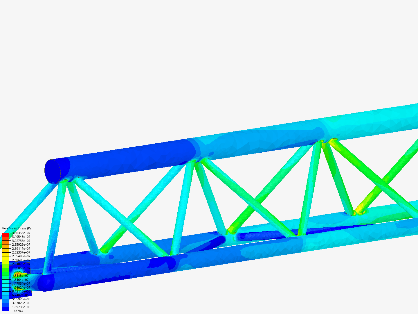 Tutorial - Linear static analysis of a crane by mokhwa96 | SimScale