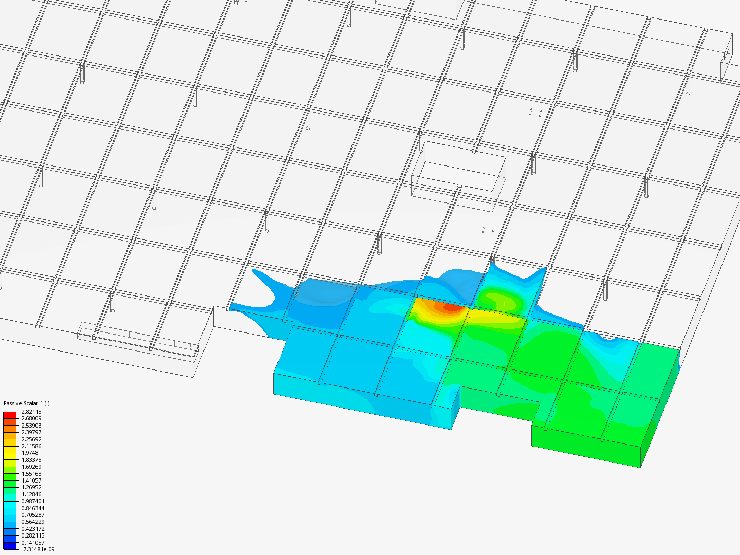 Tutorial: Car Park Contamination - With Results - Copy by moleksy | SimScale