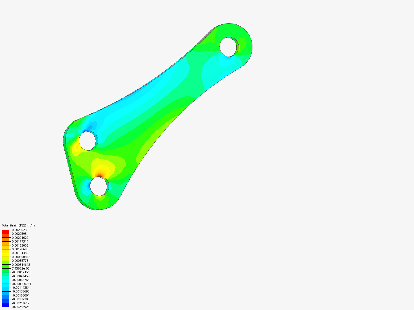 FEA - caliper adapter by monkey13 | SimScale