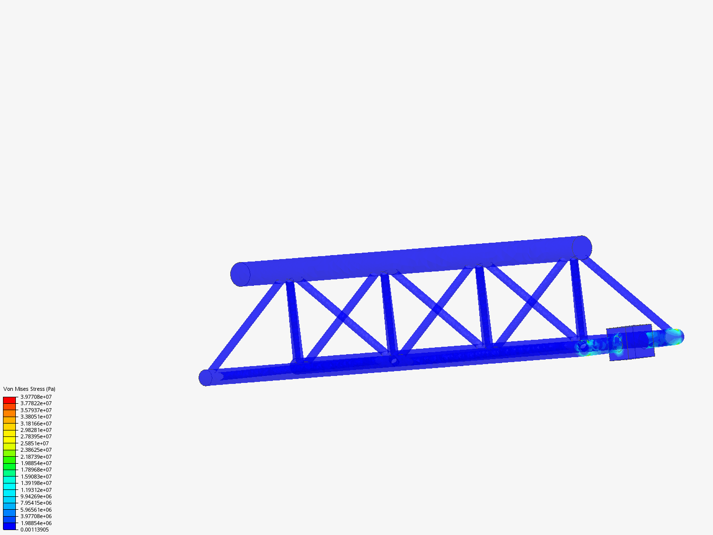 Tutorial - Linear static analysis of a crane by moohaammaad487 | SimScale