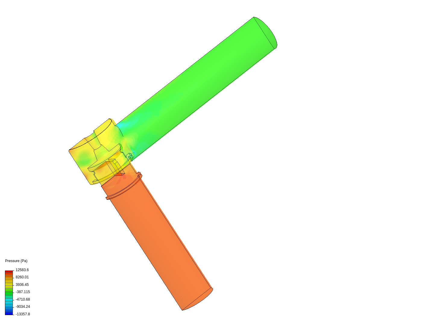 fluid trough valve by mriski | SimScale