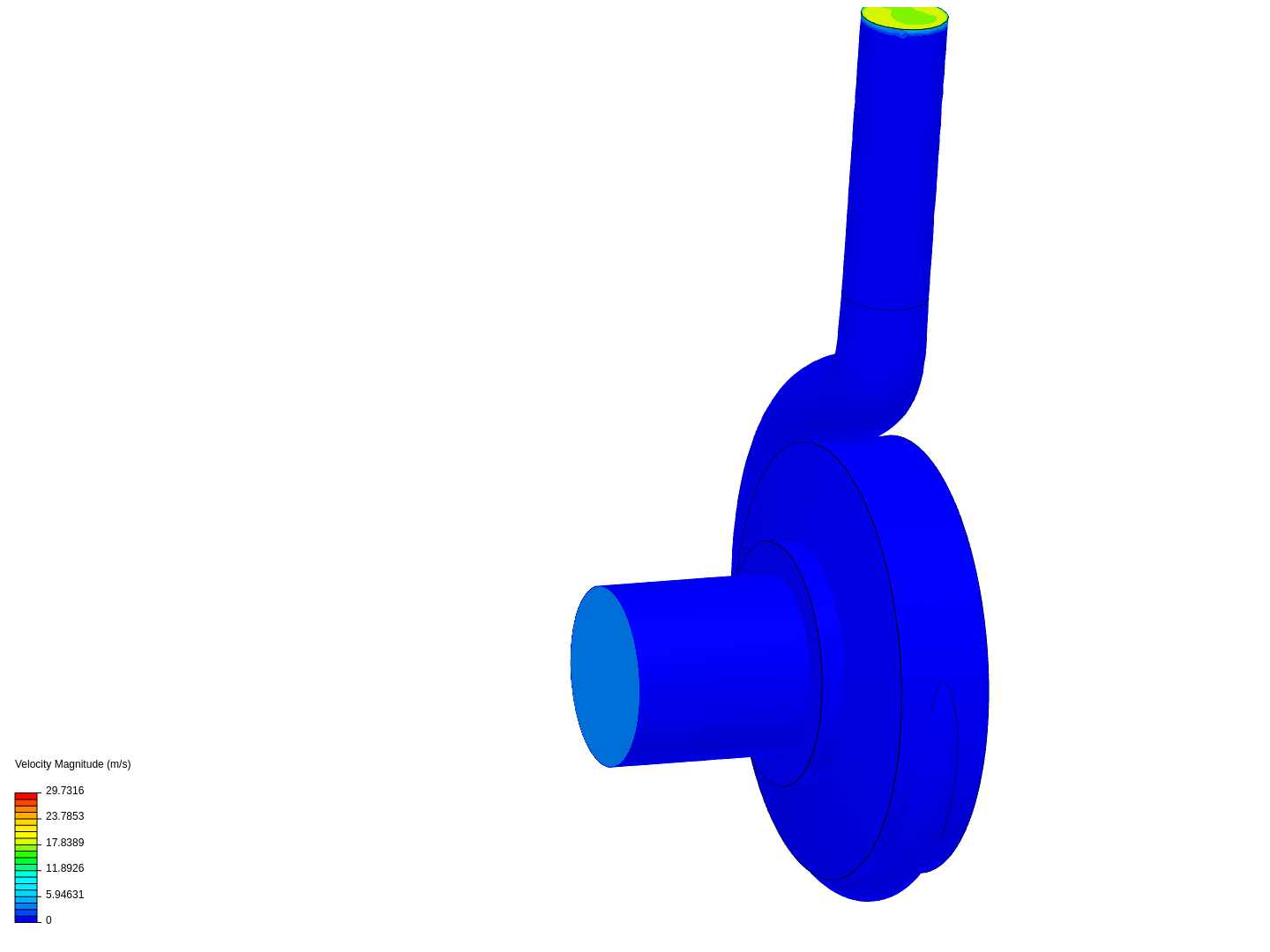 Simulación de flujo de fluido a través de una bomba centrífuga_Mariela Romero by mromero_rosale ...