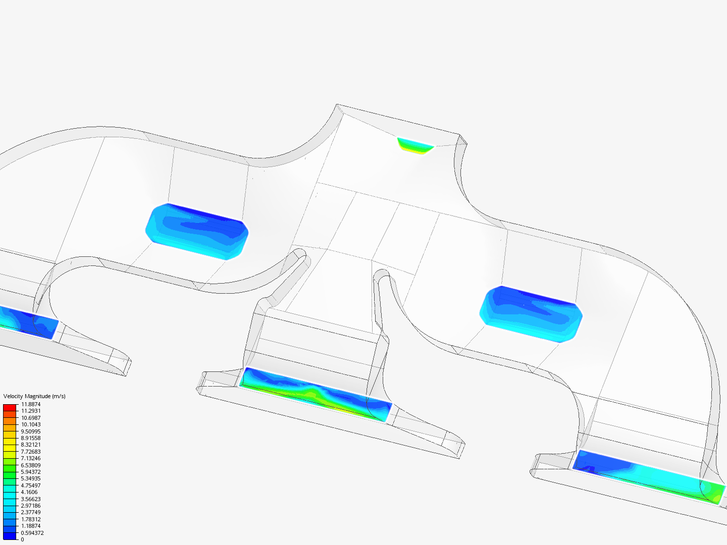 Flow sim by msaka | SimScale